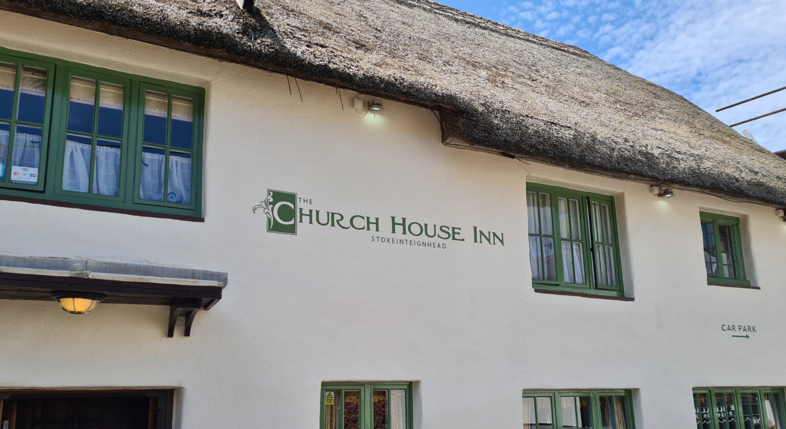 Church House Inn Stokeinteignhead 800 year old thatched pub